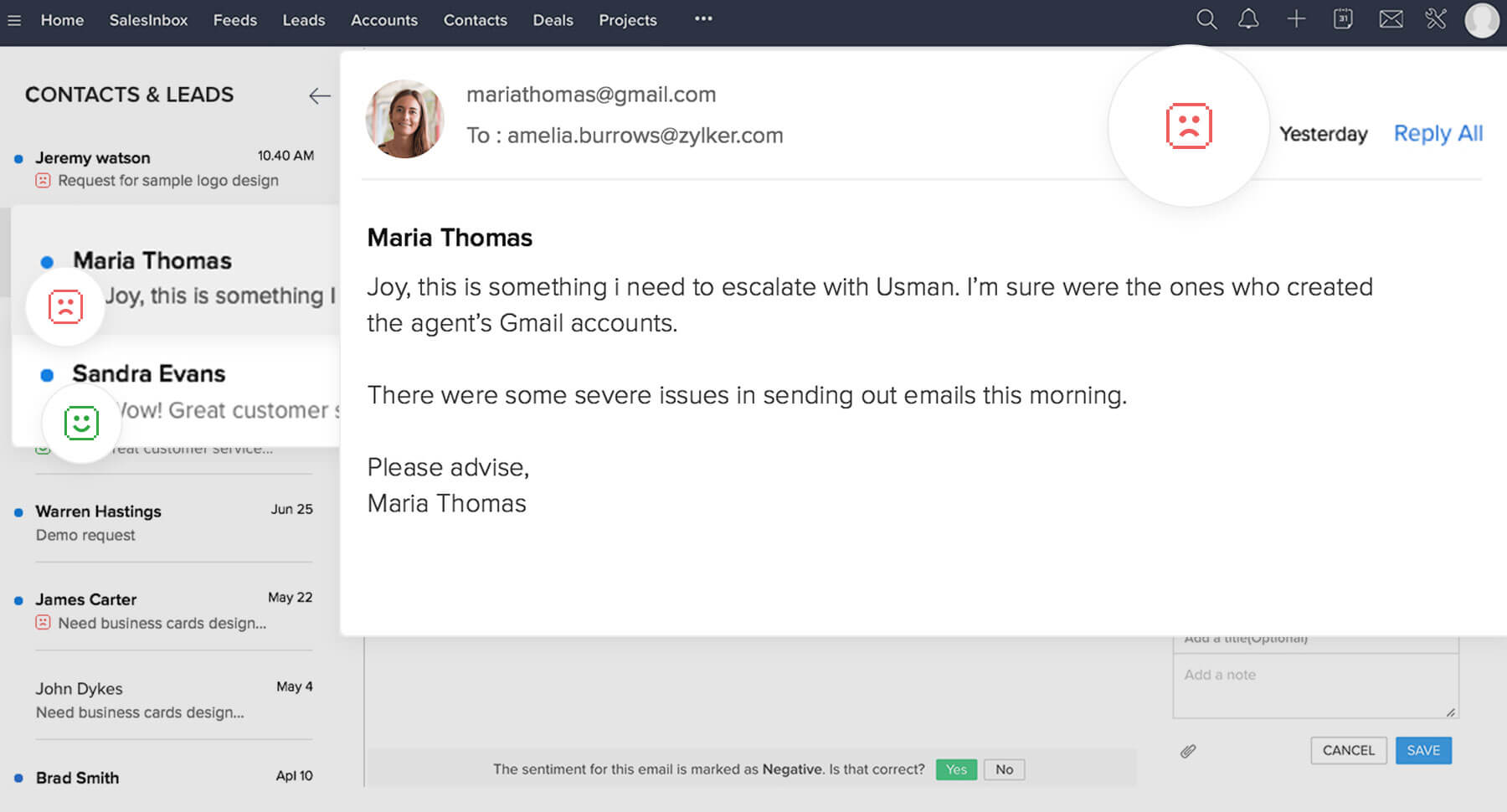 negative-email-sentiment - Lumen Business Solutions